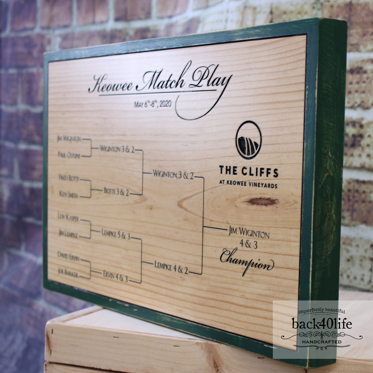 Tournament Bracket Trophy – Back40Life